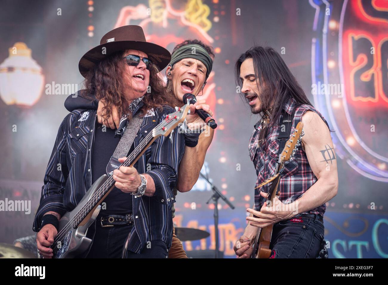 Oslo, Norway. 27th, June 2024. The American rock band Extreme performs ...