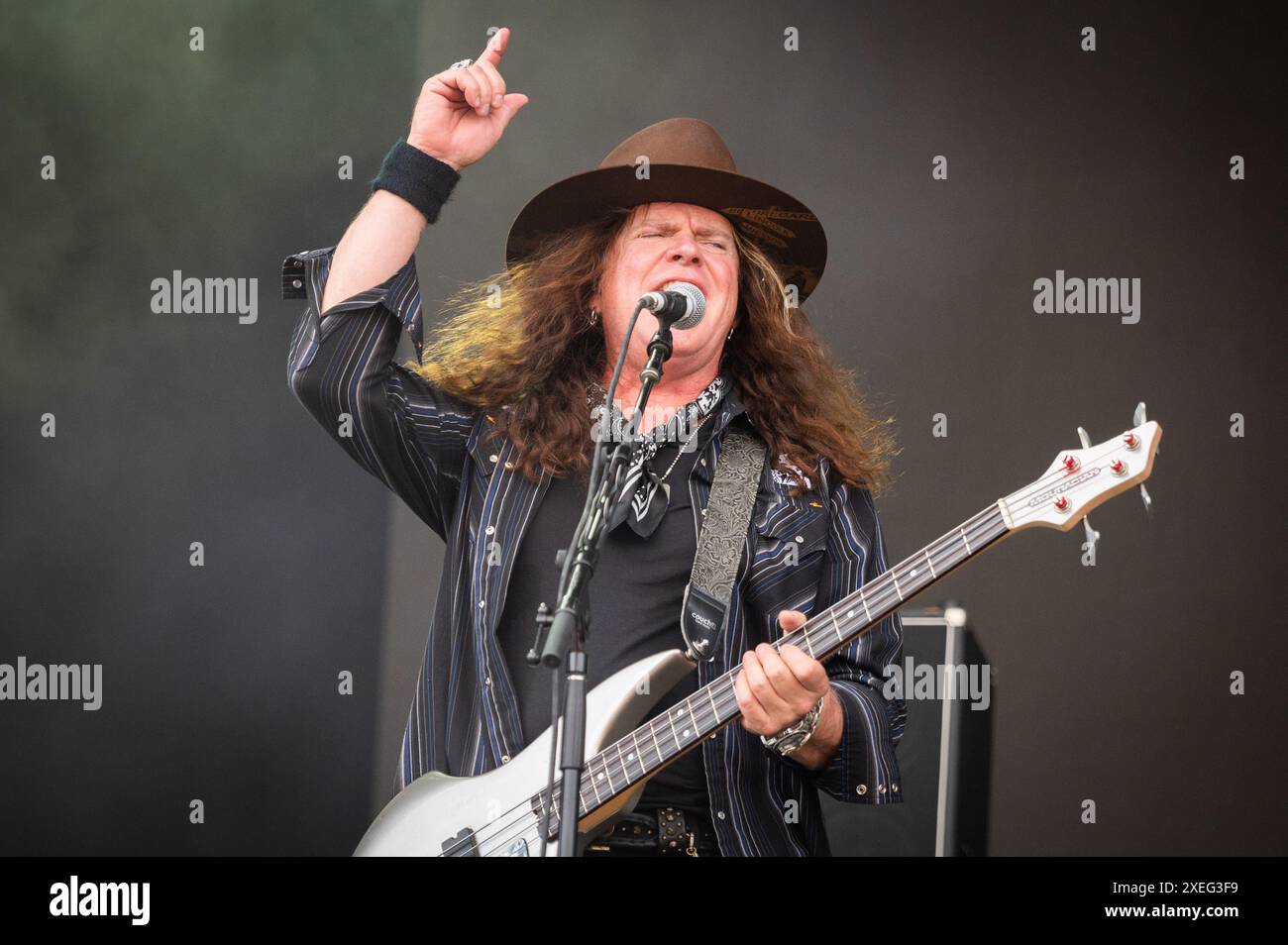 Oslo, Norway. 27th, June 2024. The American rock band Extreme performs ...