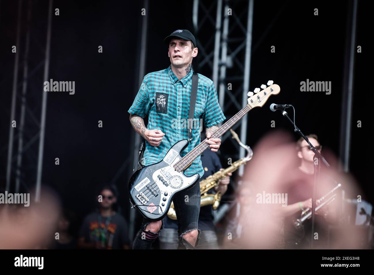 Oslo, Norway. 27th, June 2024. The Norwegian rock band Oslo Ess ...