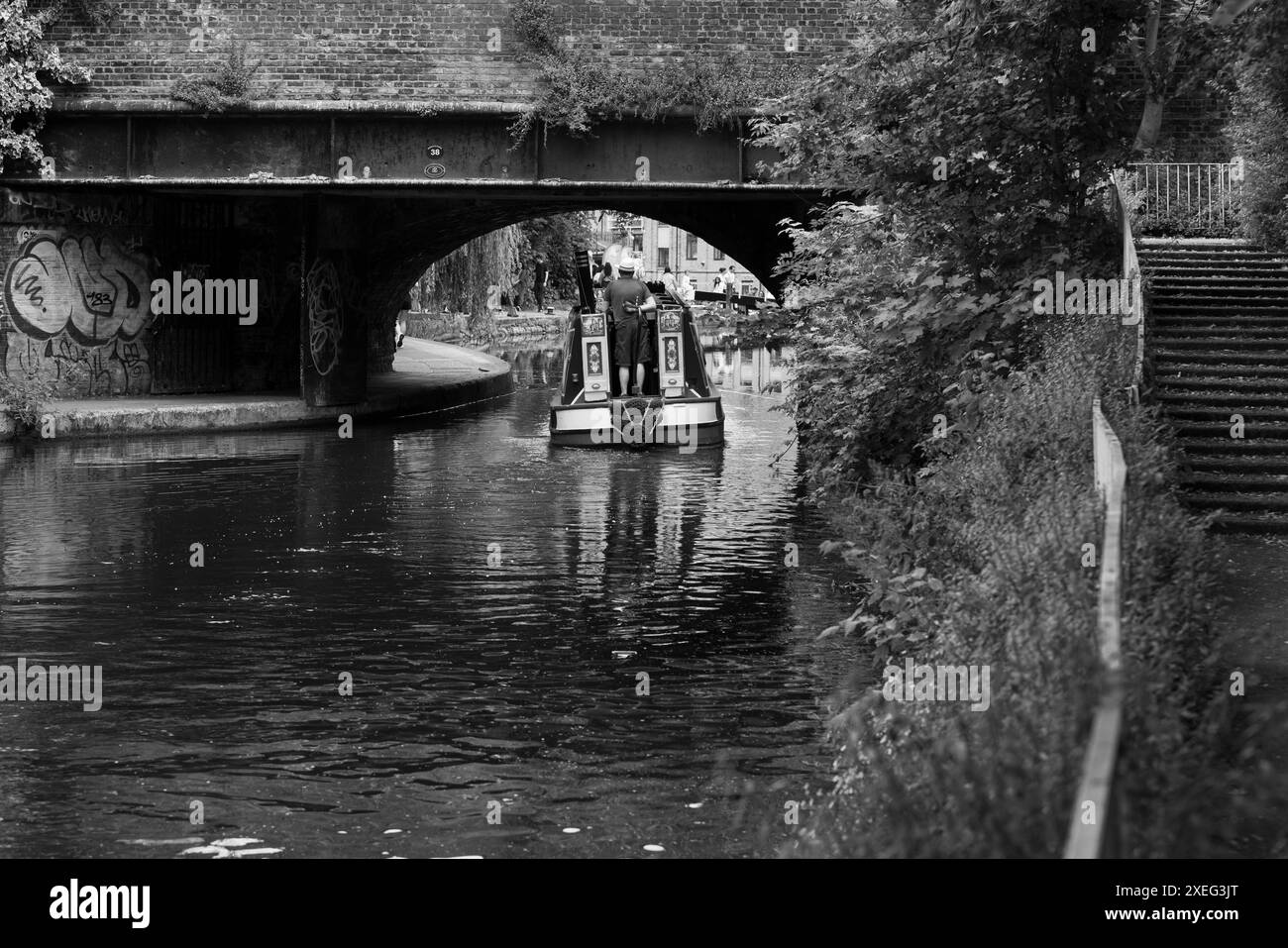 City Road lock along the Regent's Canal London Stock Photo - Alamy