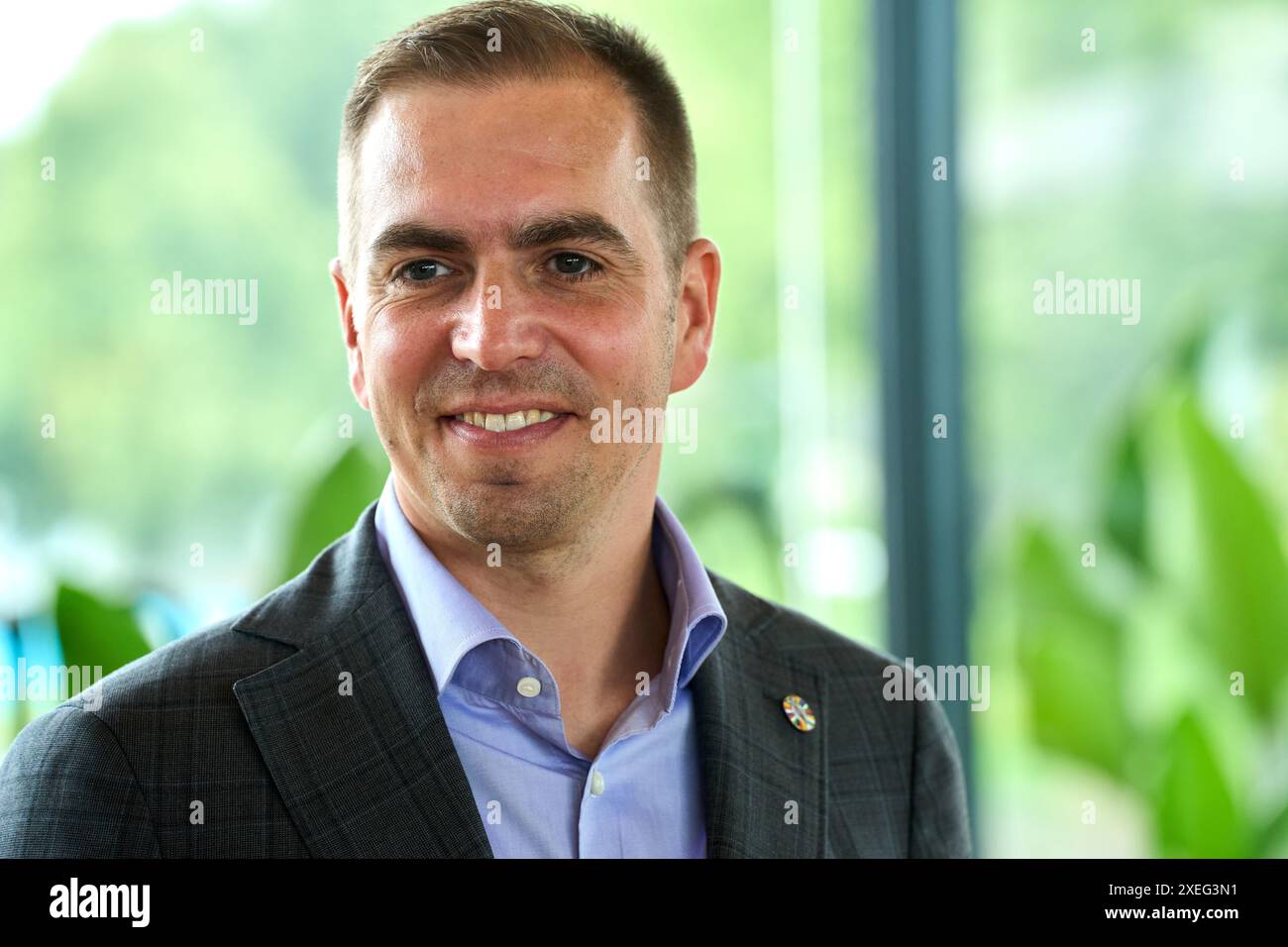 Munich, Bavaria, Germany - June 3, 2024: Philipp Lahm European ... Munich, Bavaria, Germany - June 3, 2024: Philipp Lahm European ...