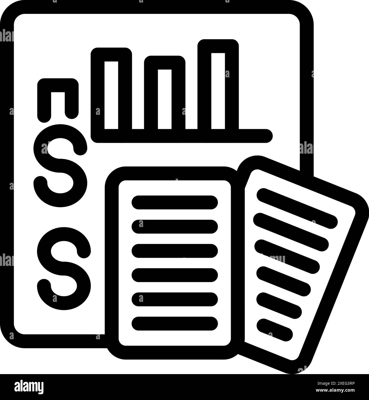 Electronic spreadsheet software is displaying charts and data for ...