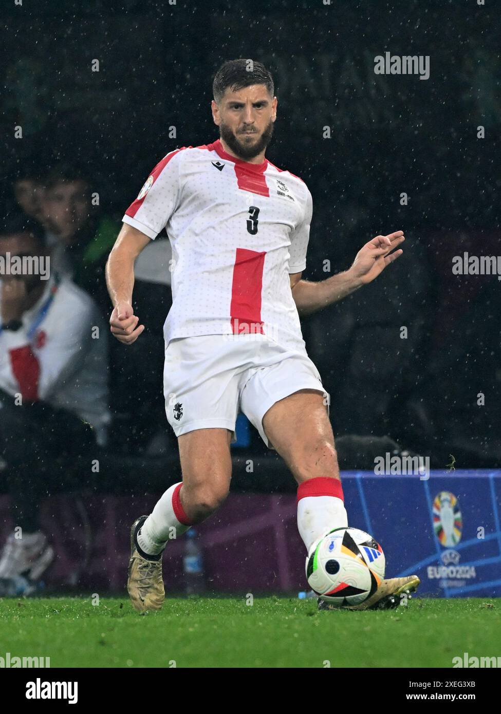 Dortmund - Lasha Dvali of Georgie during the UEFA EURO 2024 group F ...
