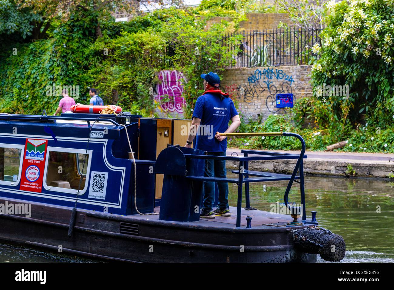 City Road lock along the Regent's Canal London Stock Photo - Alamy