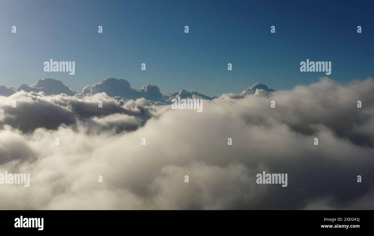 Aerial view sun ray over hi-res stock photography and images - Alamy