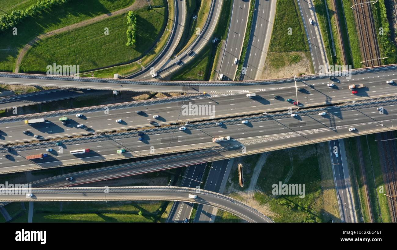 Modern road network hi-res stock photography and images - Alamy