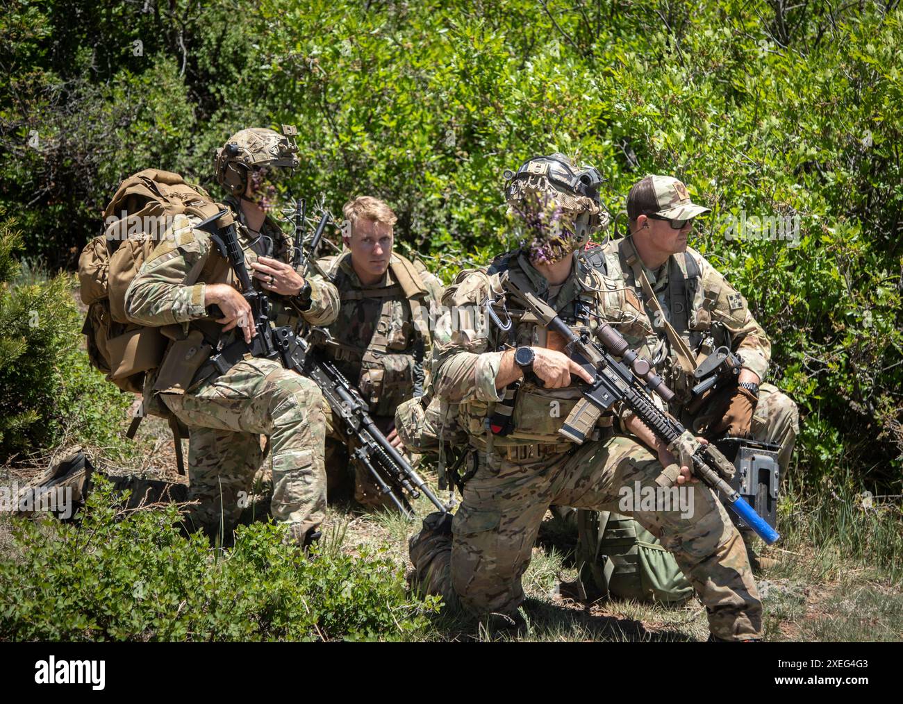 U.S. Air Force Special Tactics pararescuemen within the 58th rescue ...