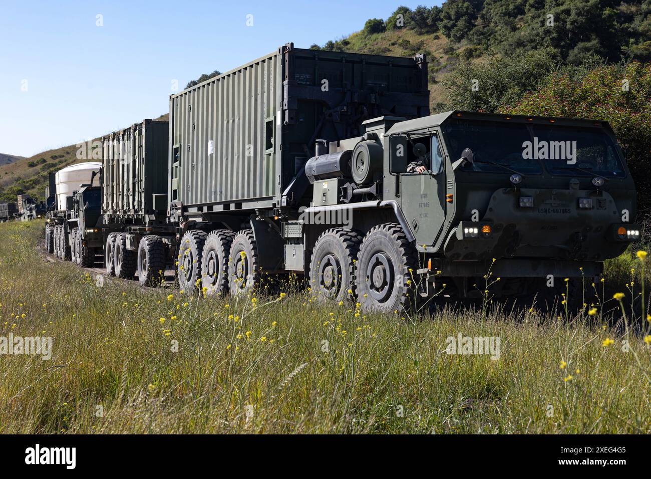 U.S. Marines and Sailors with 7th Engineer Support Battalion, 1st ...