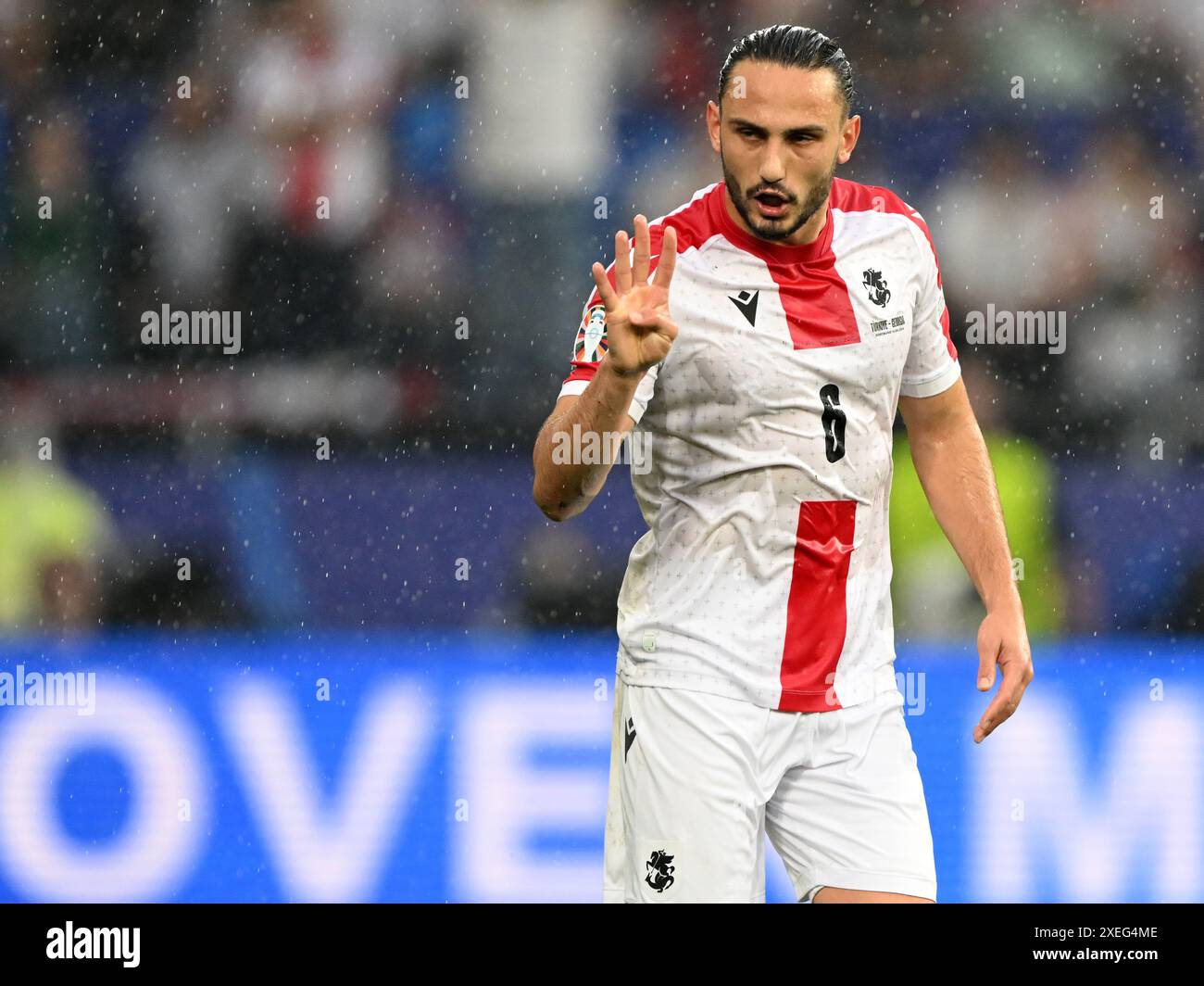 Dortmund - Giorgi Kochorashvili of Georgia during the UEFA EURO 2024 ...