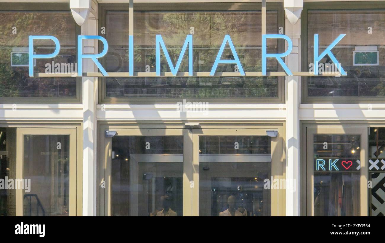 Amsterdam Netherlands 21 April 2024, Primark shopping mall ...