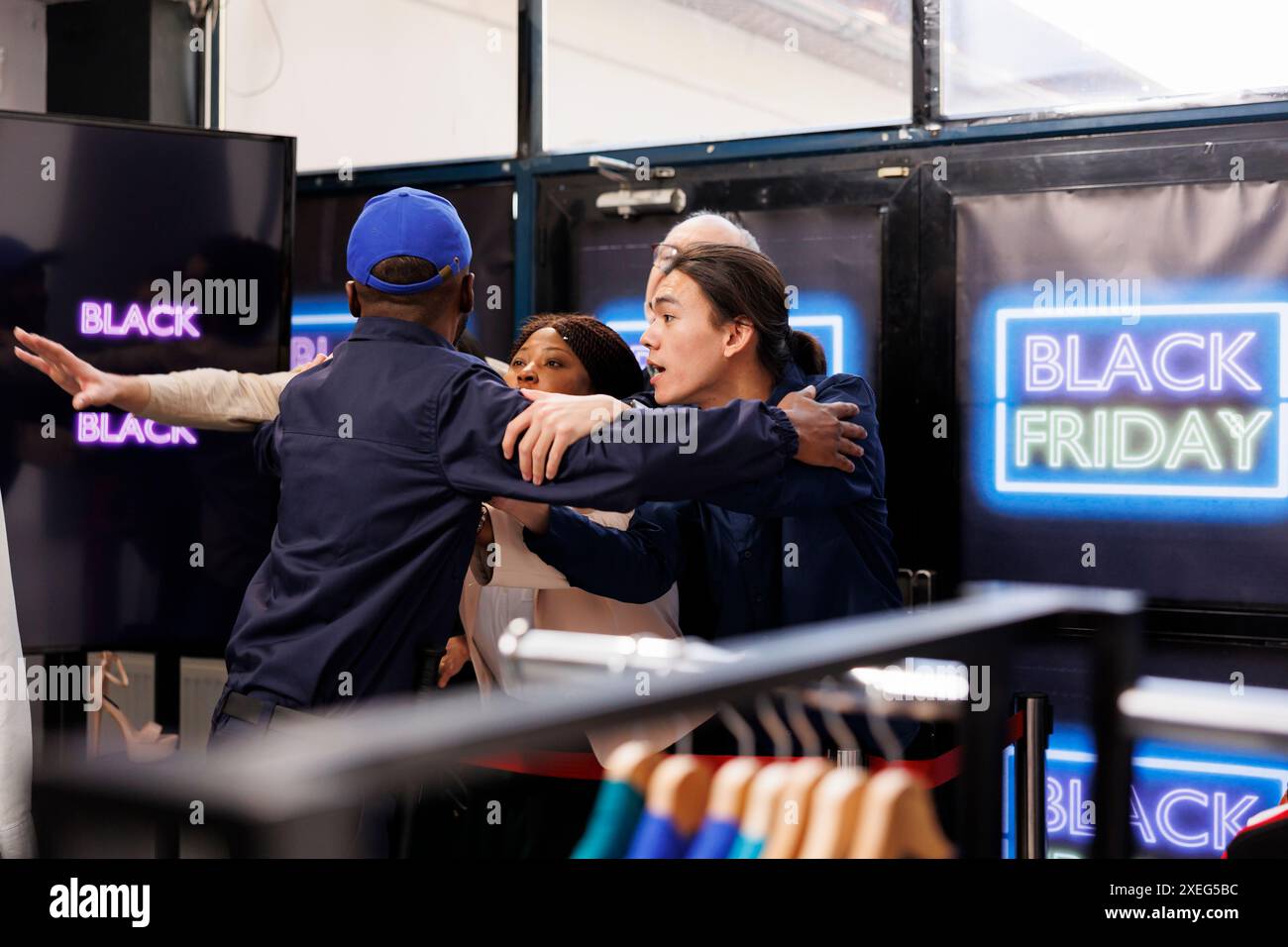 Mad angry diverse people hi-res stock photography and images - Alamy