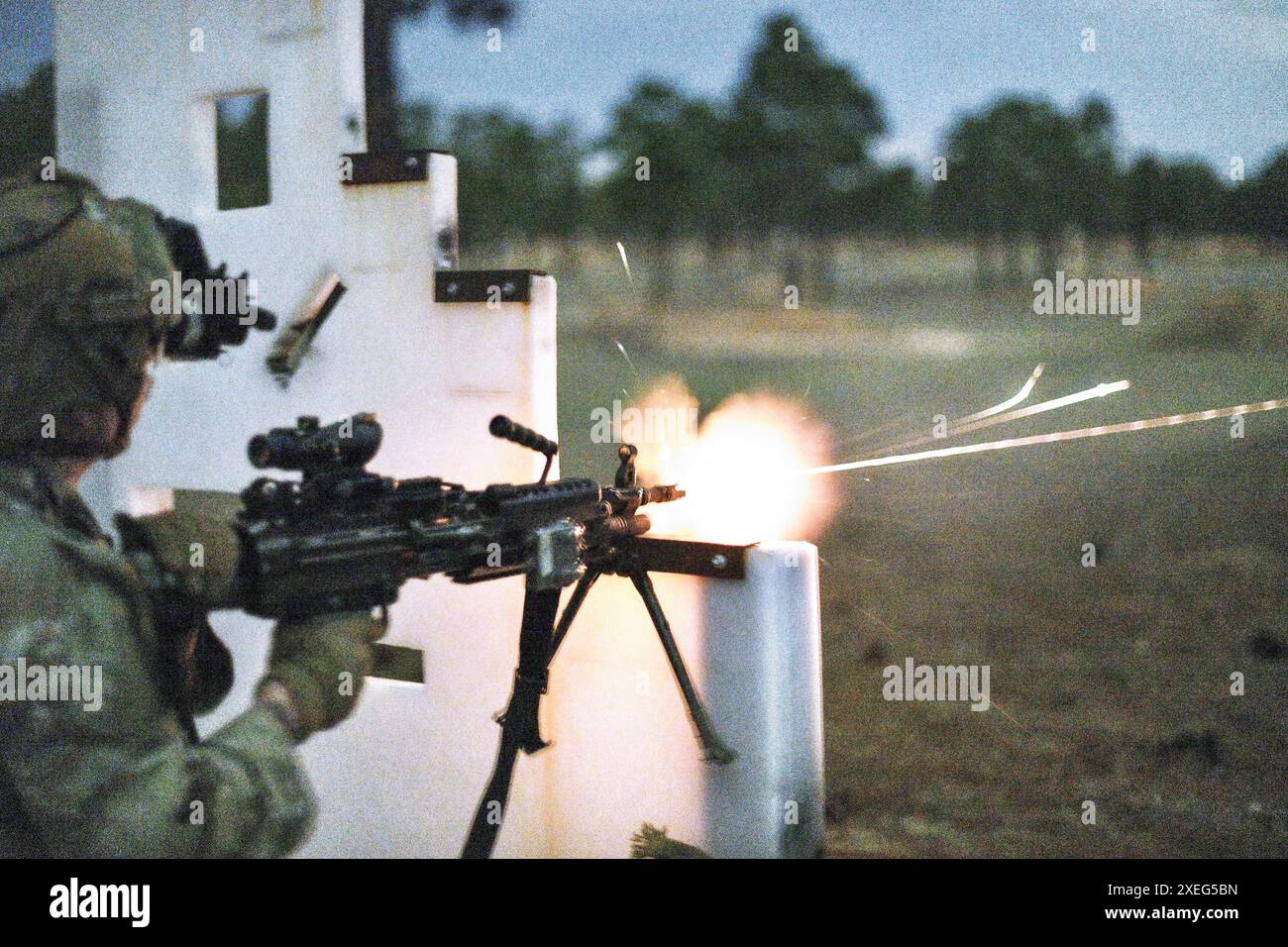 A 68W Combat Medic assigned to the 274th Forward Resuscitative Surgical ...