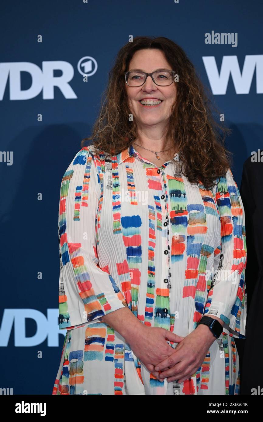 Claudia Schare, Vorsitzende WDR Verwaltungsrat, posiert bei einem ...