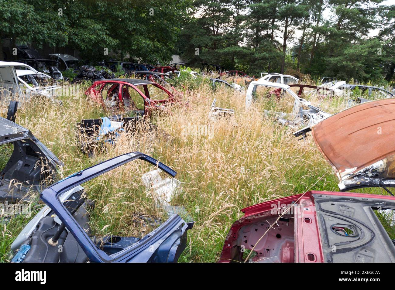 Vehicles overgrown hi-res stock photography and images - Alamy