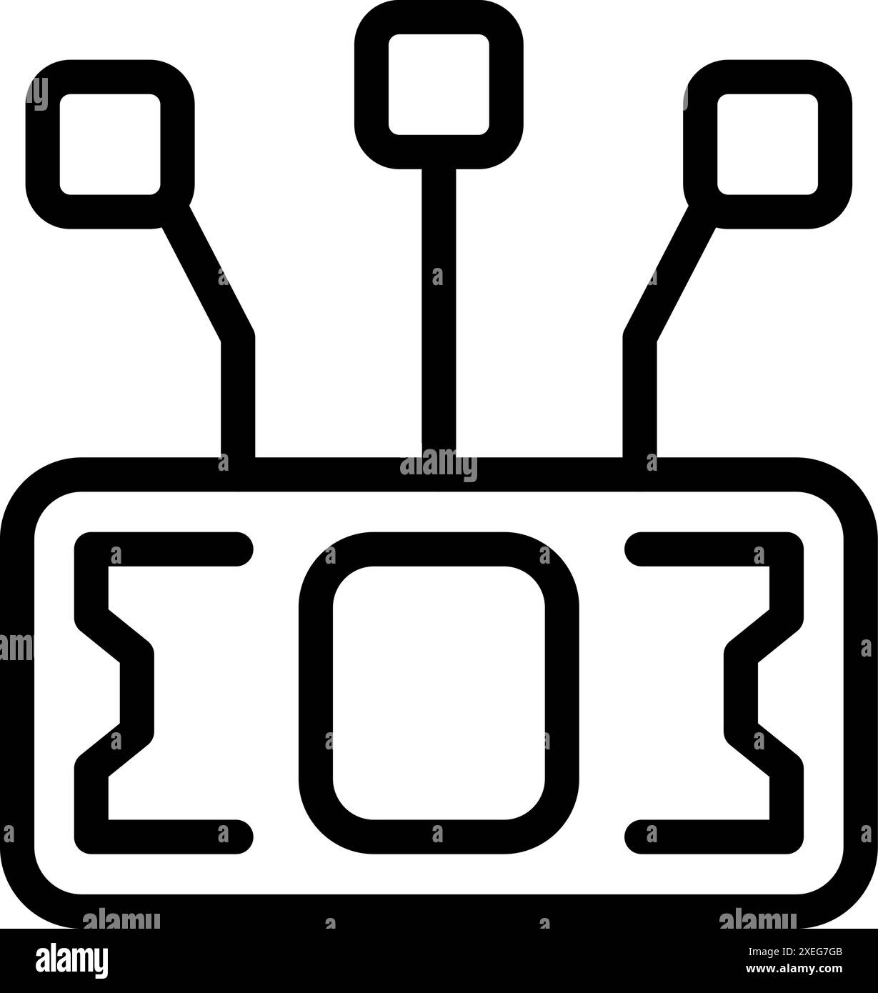 Signal levers Stock Vector Images - Alamy