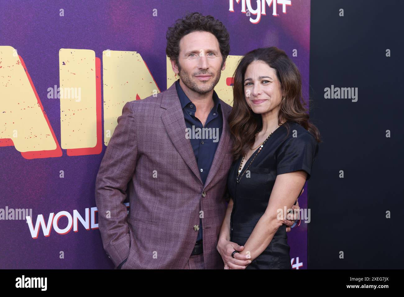 Mark Feuerstein and Dana Klein attends the premiere for MGM+'s "Hotel ...