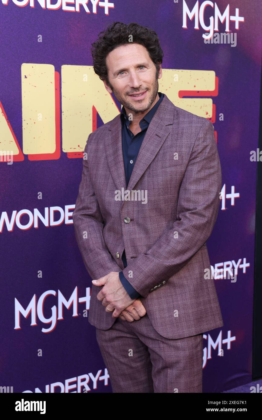 Mark Feuerstein attends the premiere for MGM+'s "Hotel Cocaine" at ...