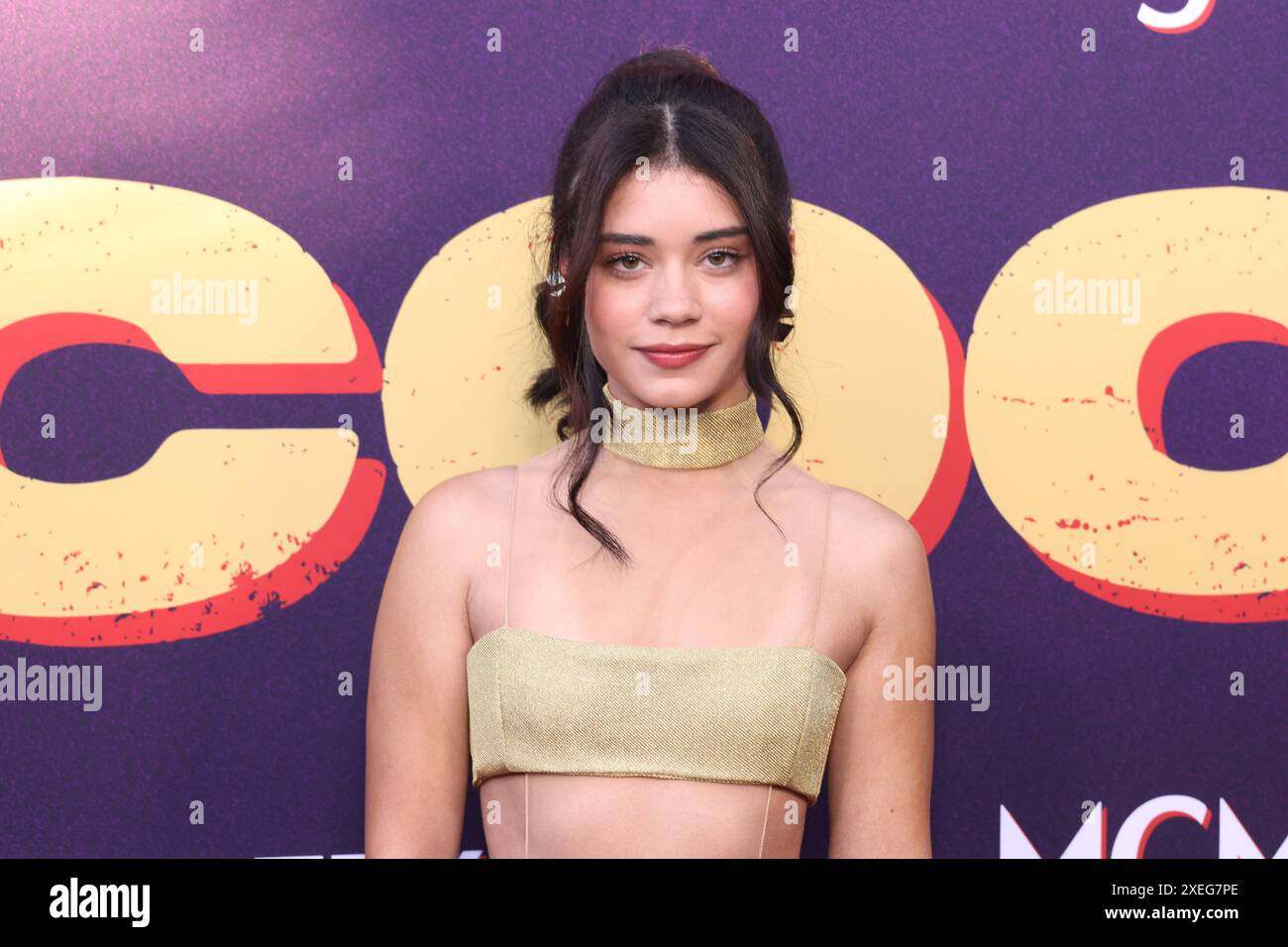 Corina Bradley attends the premiere for MGM+'s "Hotel Cocaine" at Harmony Gold on June 13, 2024 ...