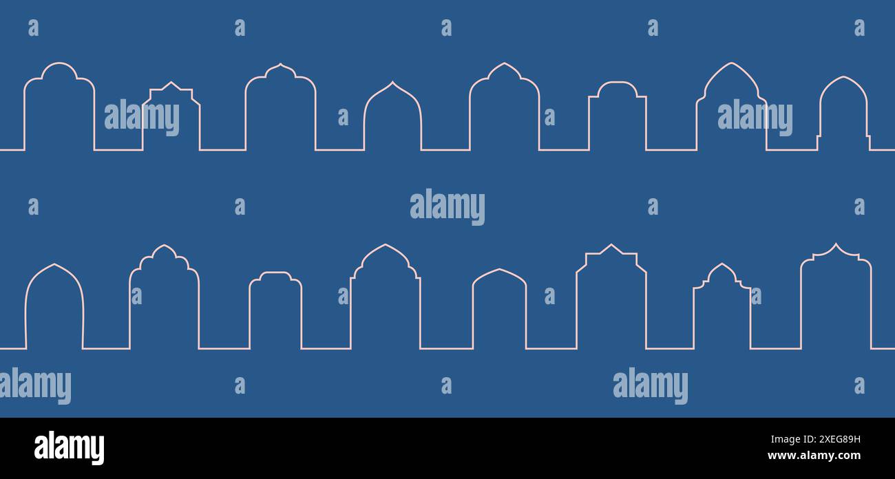 Islamic pattern border hi-res stock photography and images - Alamy