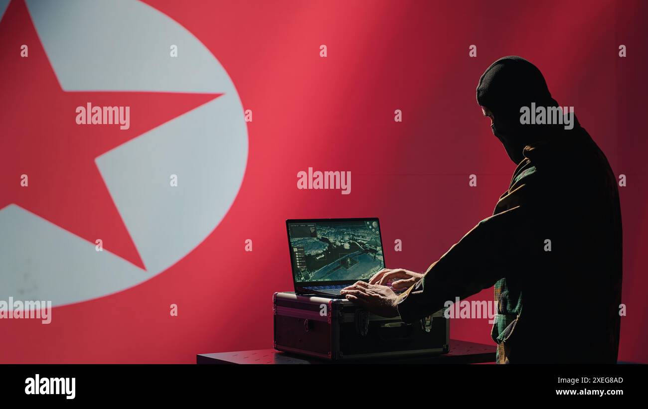 North Korea air defense operator uses radar system to detect incoming ...