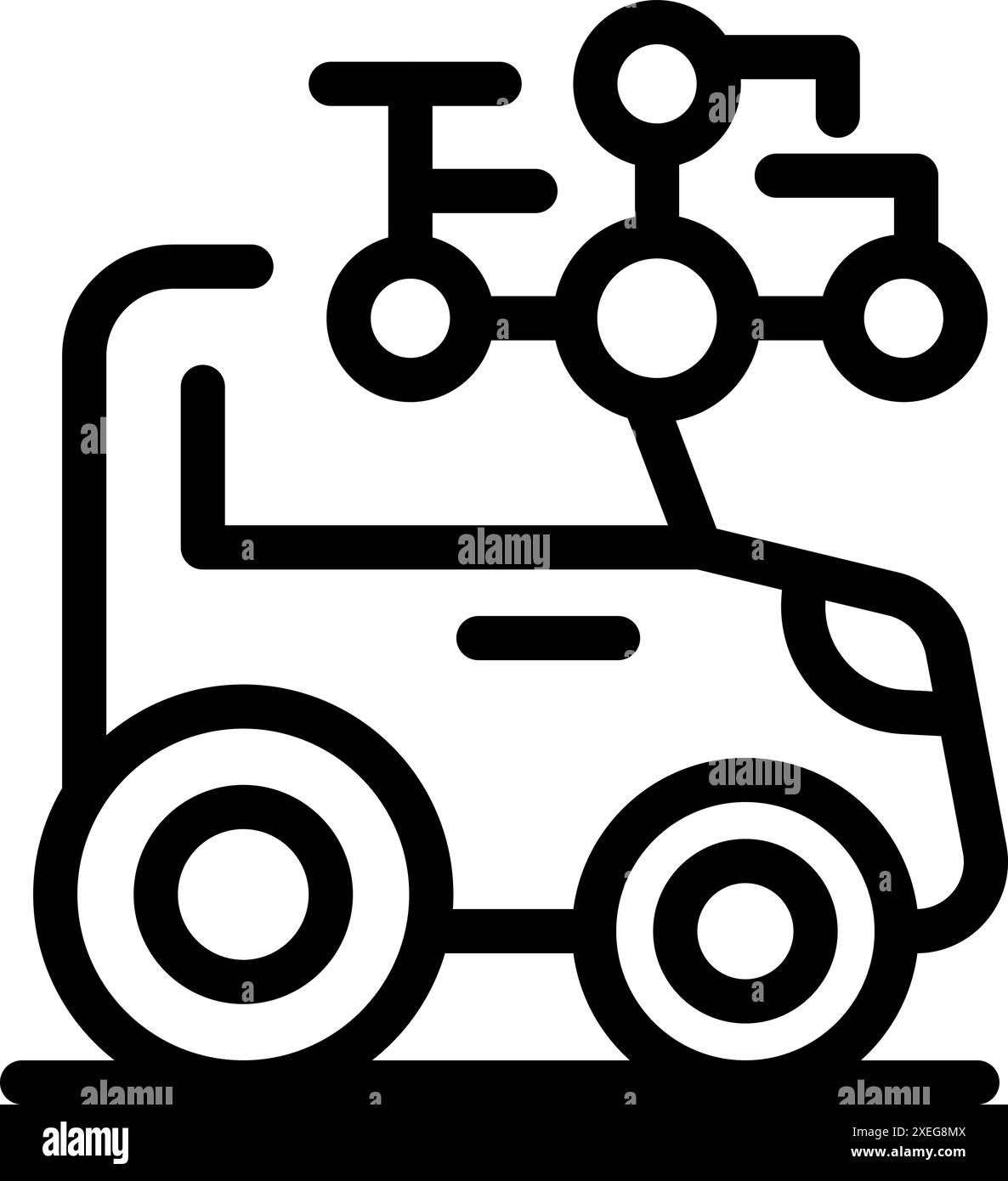 Full roof rack Black and White Stock Photos & Images - Alamy