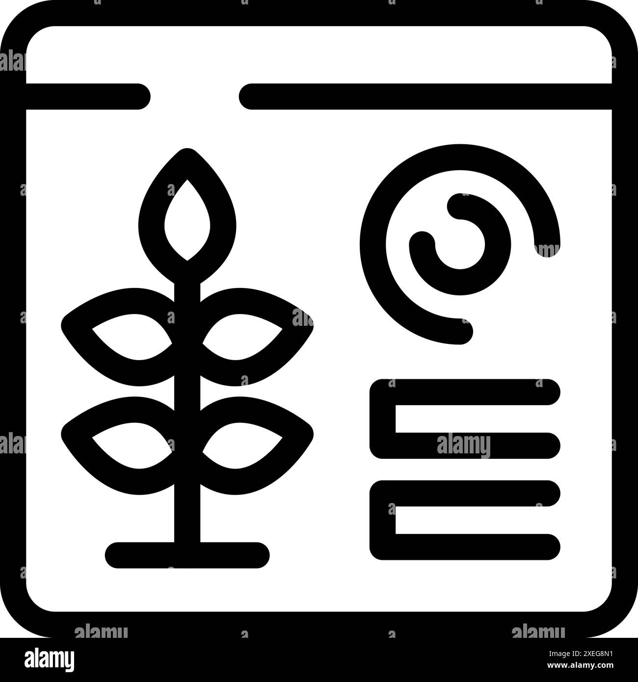 Website or app is showing the progress of a growing plant, with data ...