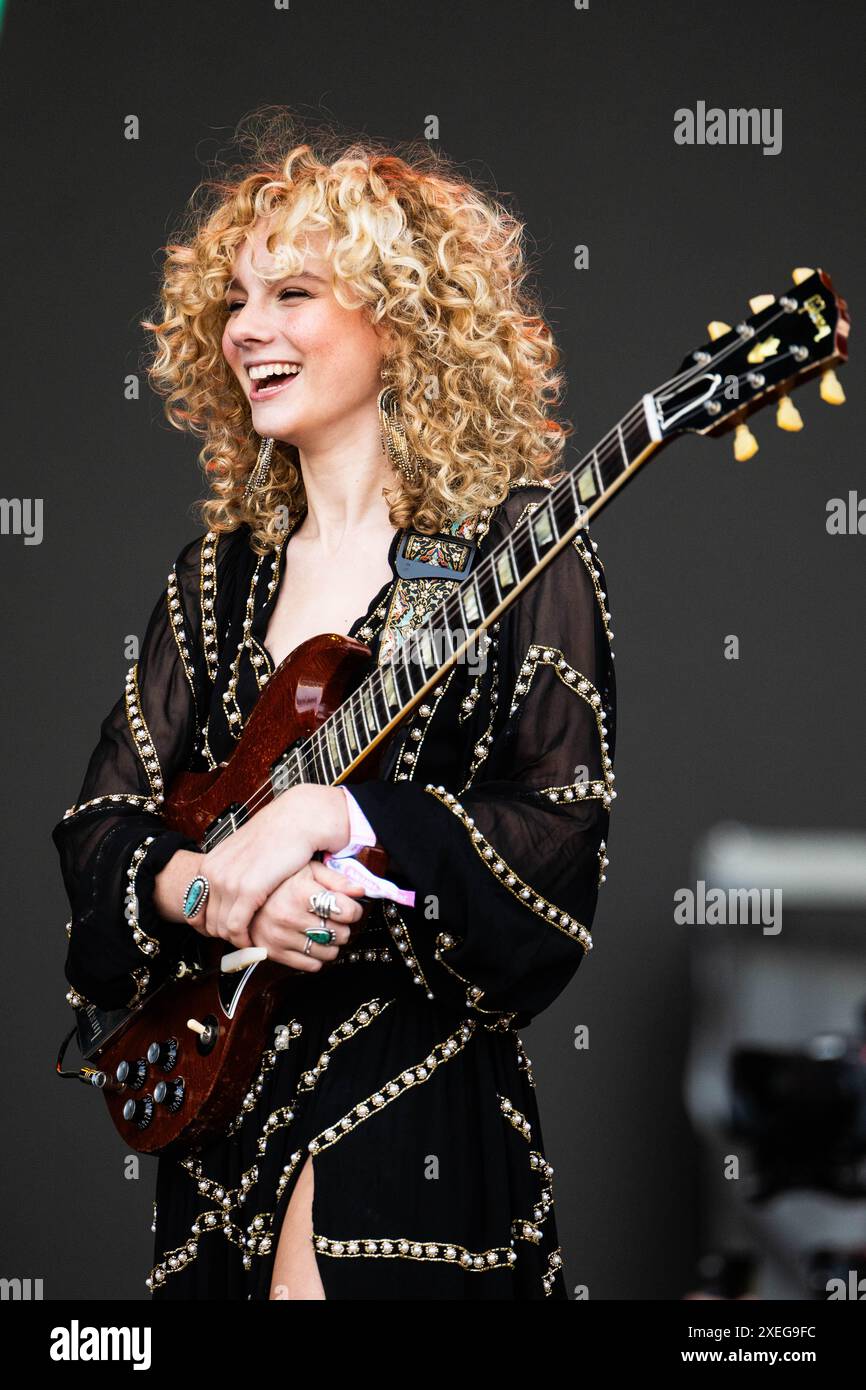 Grace Bowers performs on Day 1 of BottleRock Napa Valley at Napa Valley ...