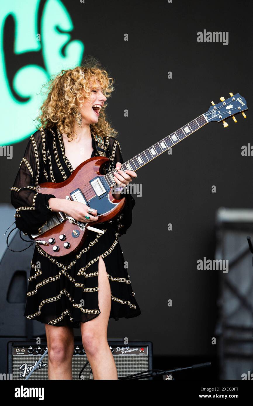 Grace Bowers performs on Day 1 of BottleRock Napa Valley at Napa Valley ...