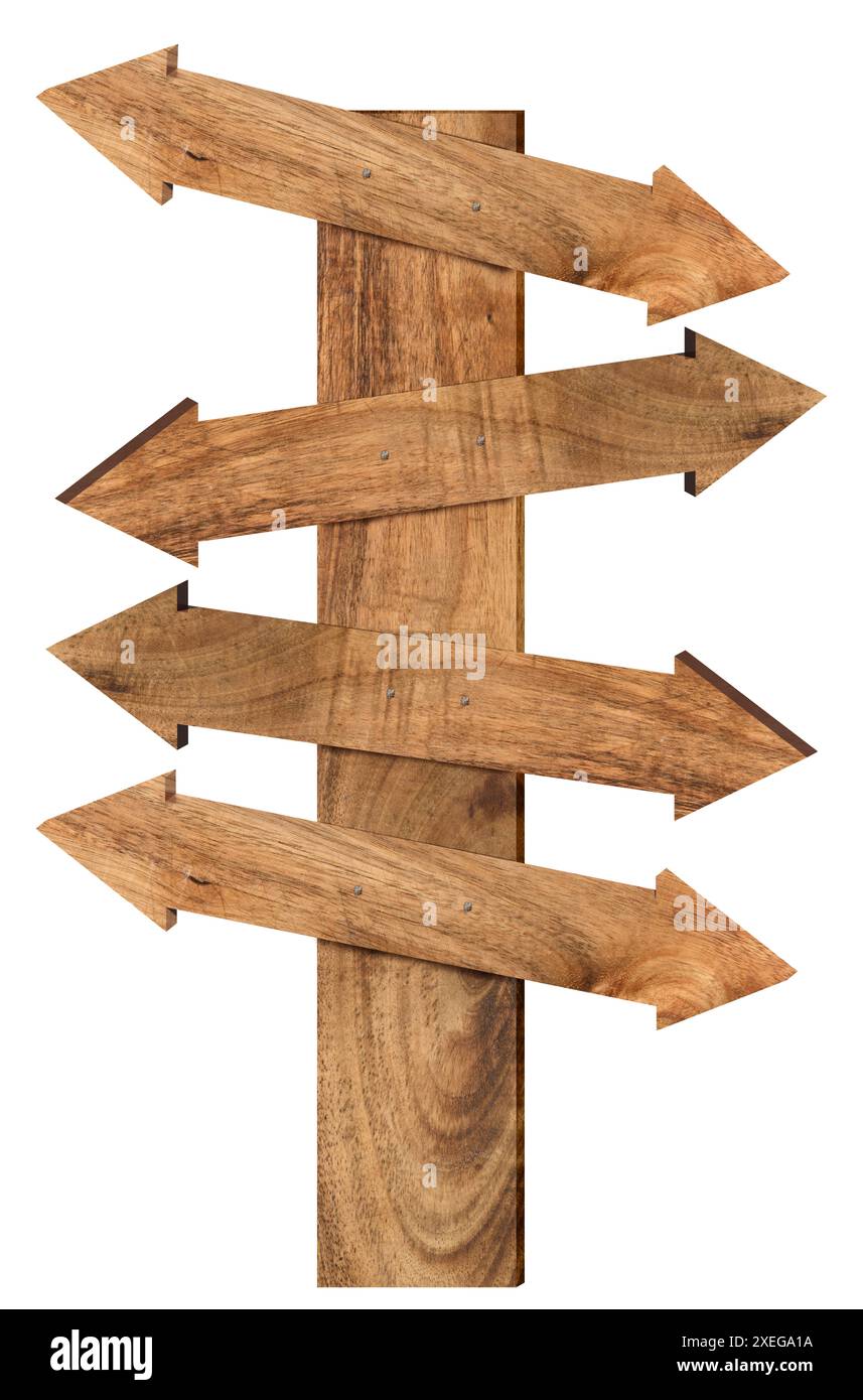 Arrows with directions hi-res stock photography and images - Alamy