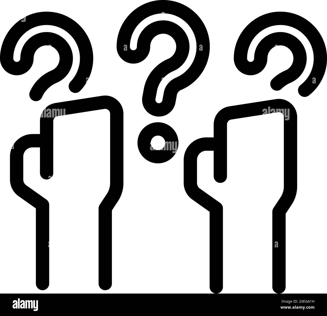 Asking questions during presentation Black and White Stock Photos ...