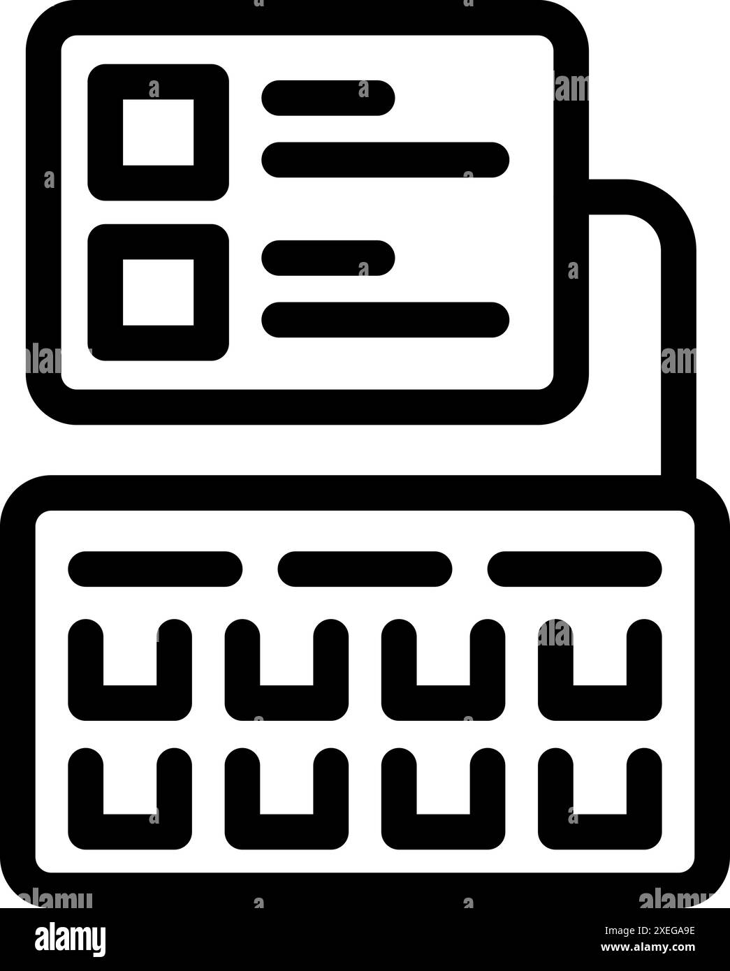 Secure electronic voting system is being used to cast a vote in an ...