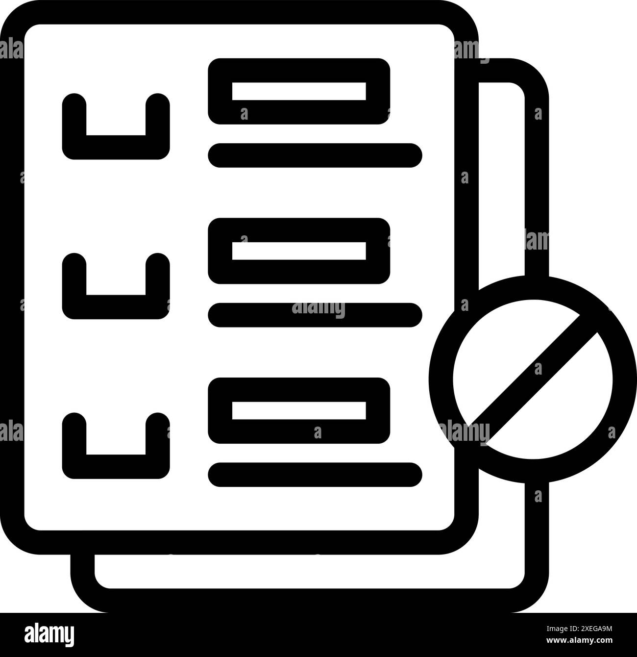 Canceled form Black and White Stock Photos & Images - Alamy