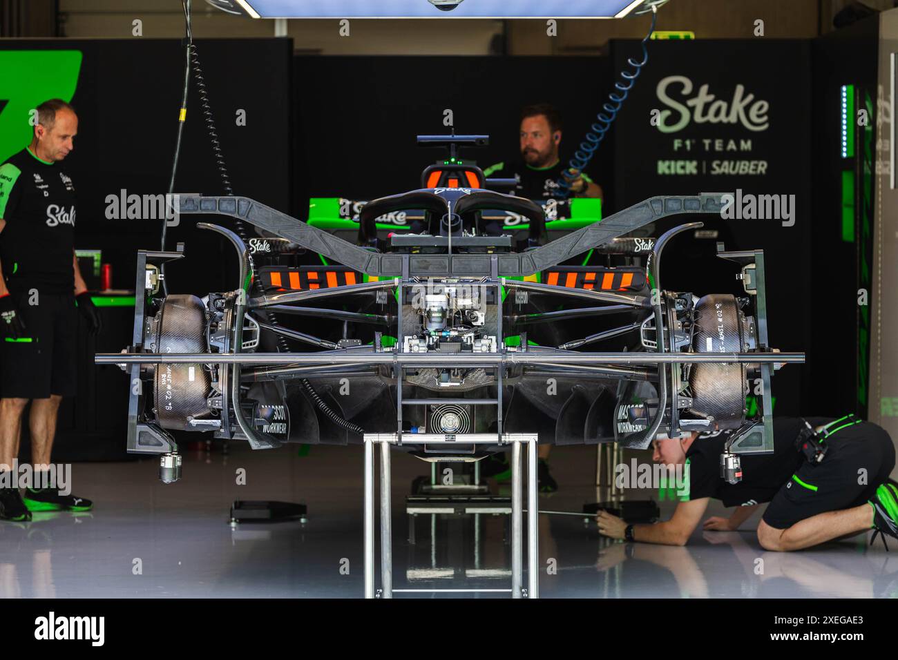 Red Bull Ring, Spielberg, Austria. 27.June.2024; Stake F1 Team Kick ...