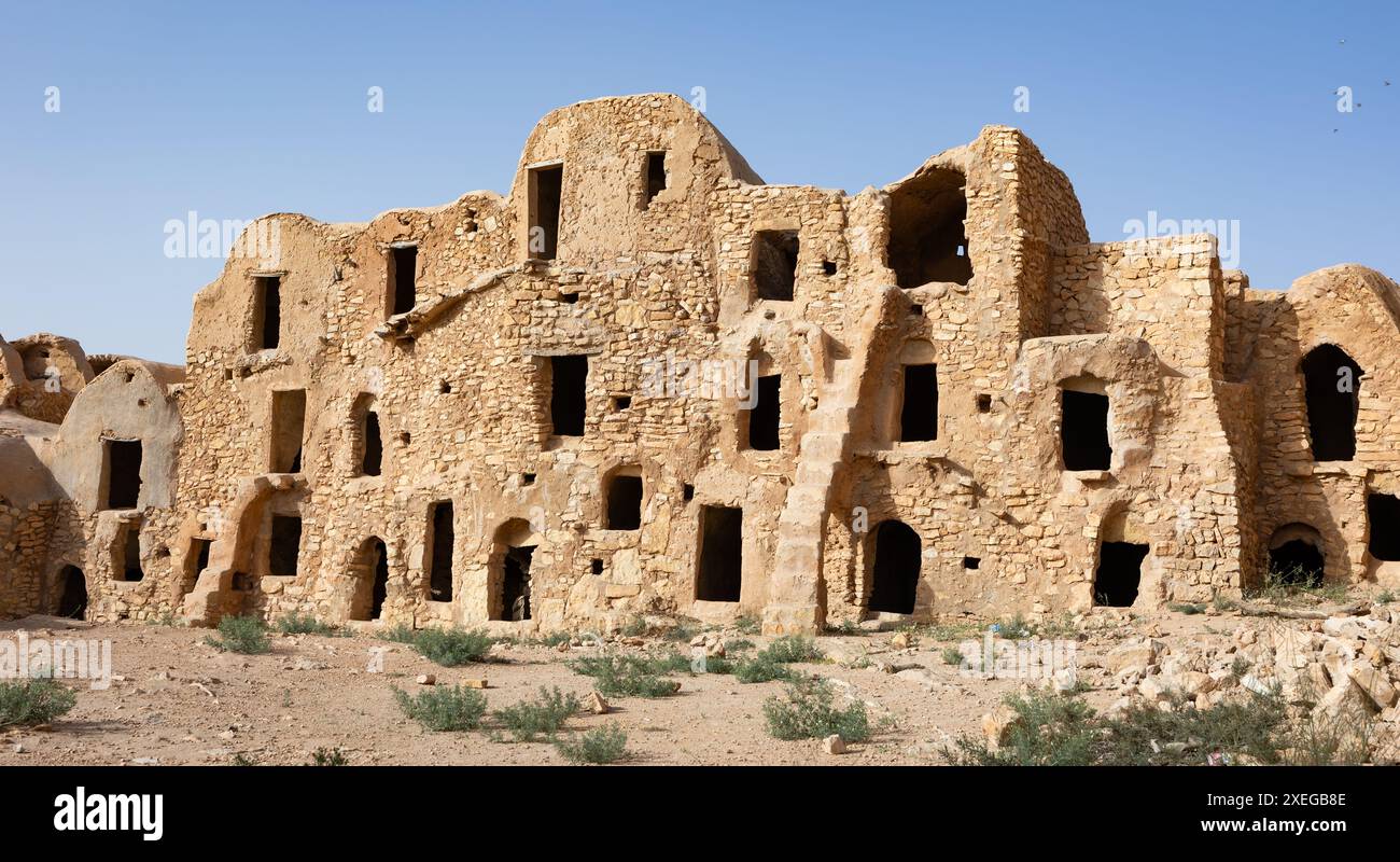 ksar Mgabla - traditional fortified granary created by the Berbers in ...