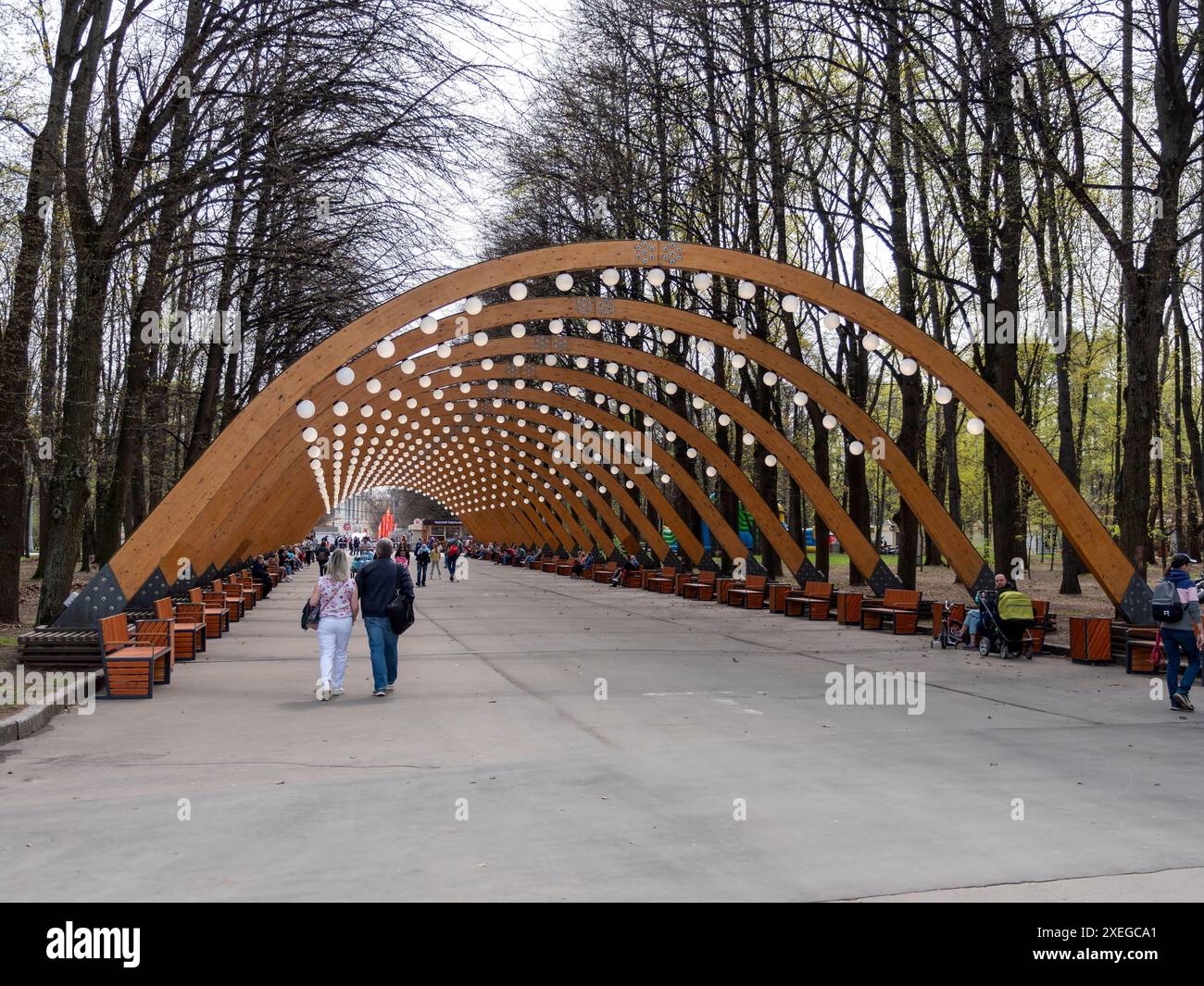 Moscow sokolniki park hi-res stock photography and images - Alamy