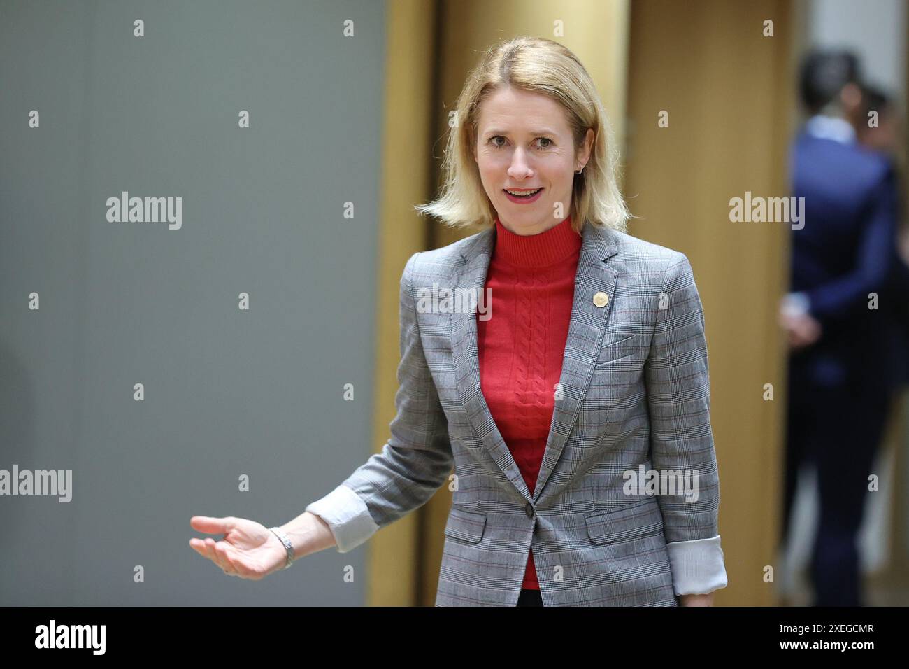Estonian prime minister kaja kallas hi-res stock photography and images ...