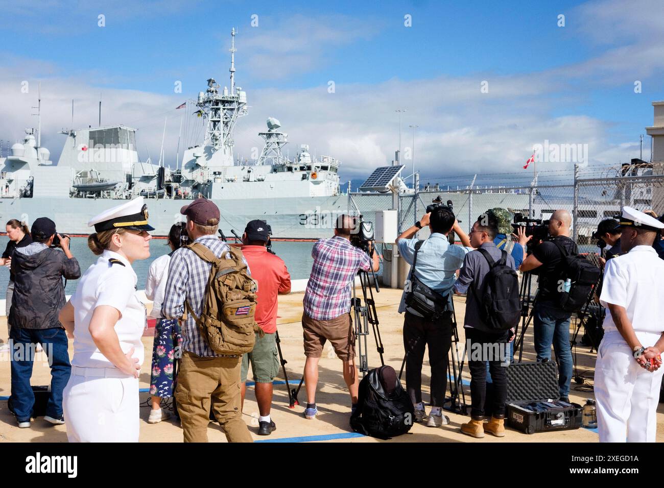 Honolulu, Hawaii, USA. 27th June, 2024. RIMPAC 2024, the world's ...