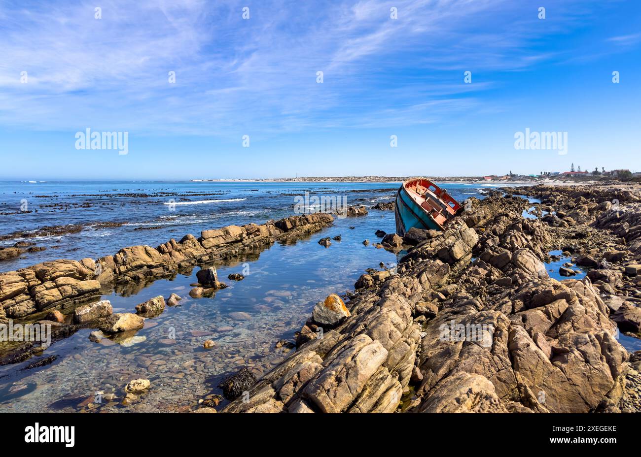 Coastal scenes in Port Nolloth, South Africa Stock Photo - Alamy