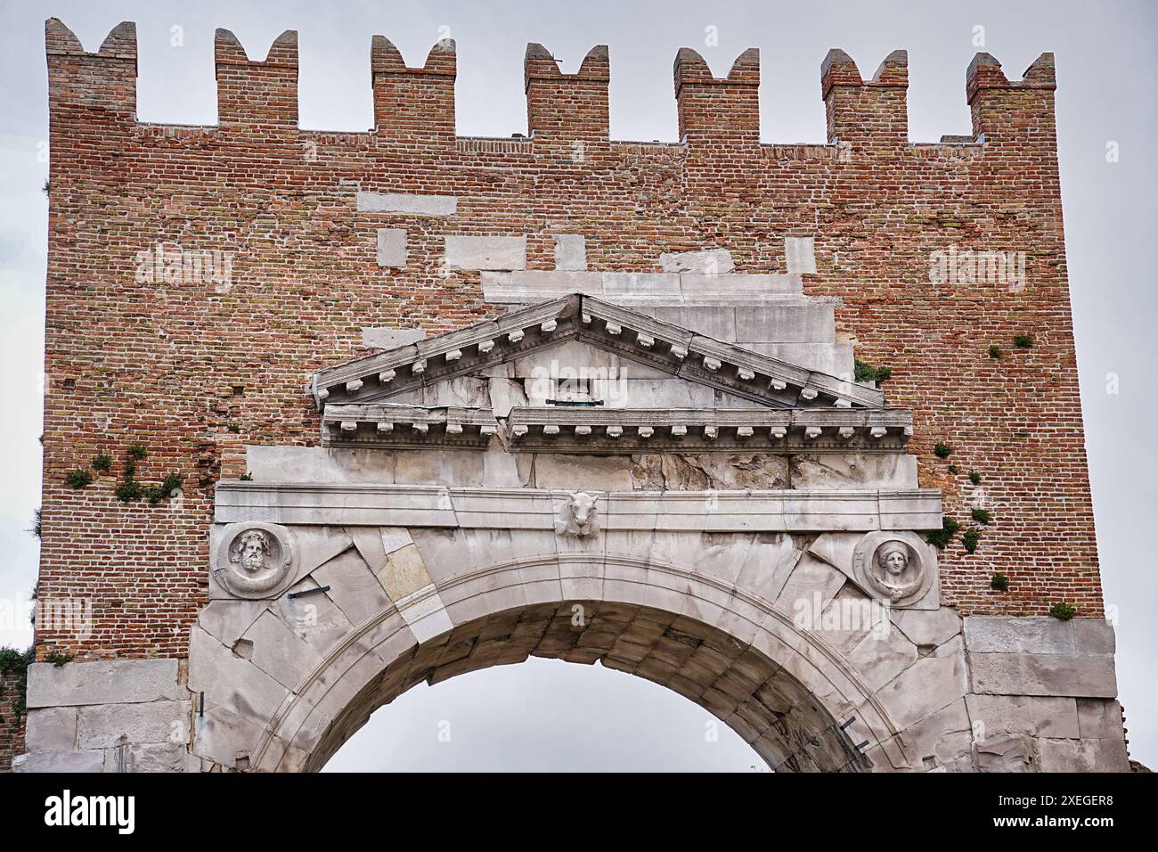 Rimini arch of augustus hi-res stock photography and images - Alamy