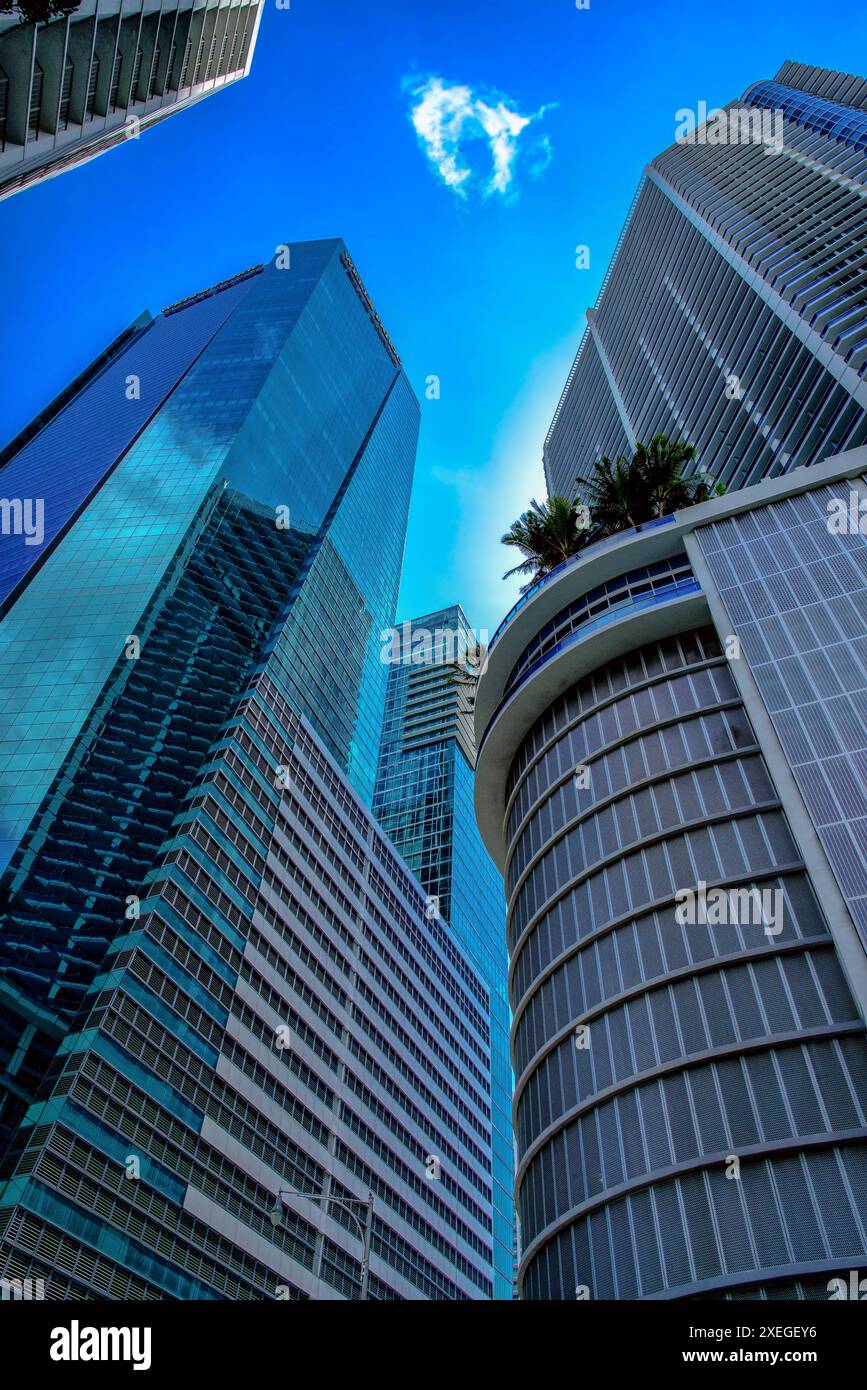 Miami high rise buildings hi-res stock photography and images - Alamy