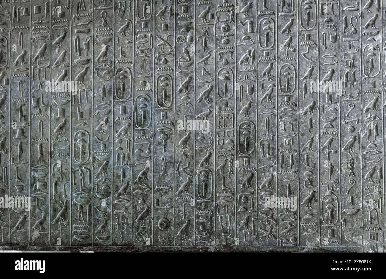 Pyramid Text inscribed on the wall of a subterranean room in Teti's ...
