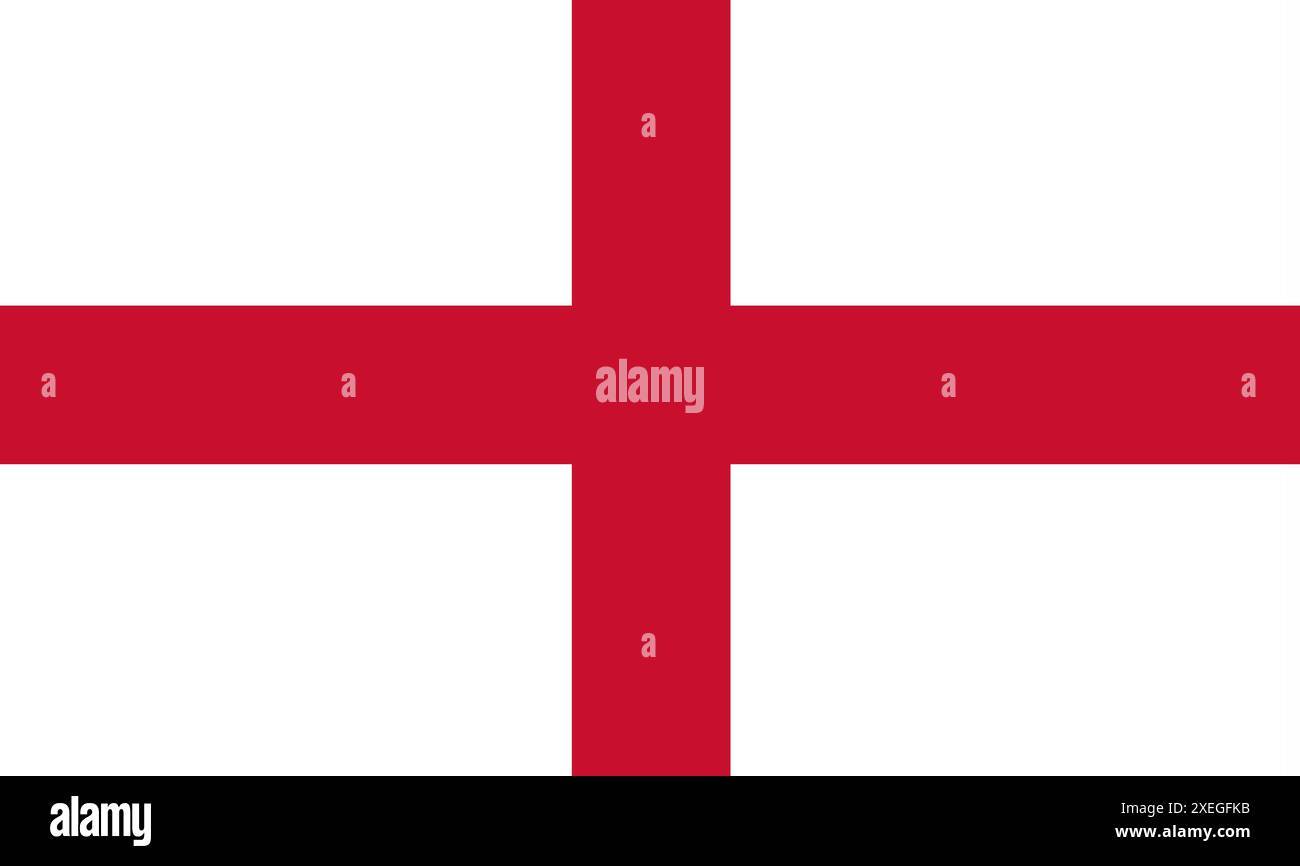 Flag of England. English flag. European country. National symbol of ...