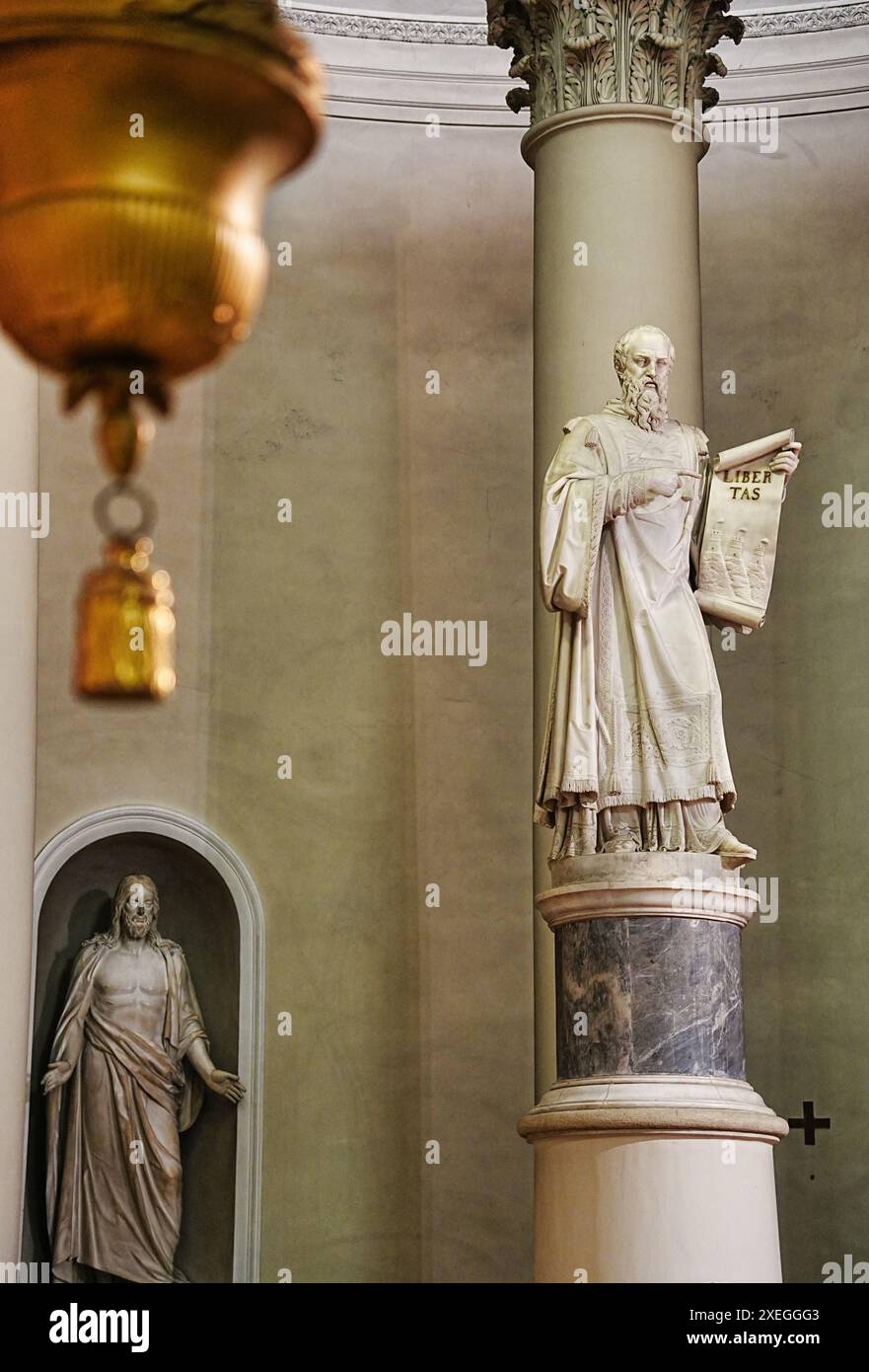 Catholic Basilica of San Marino with St. Marinus Stock Photo - Alamy