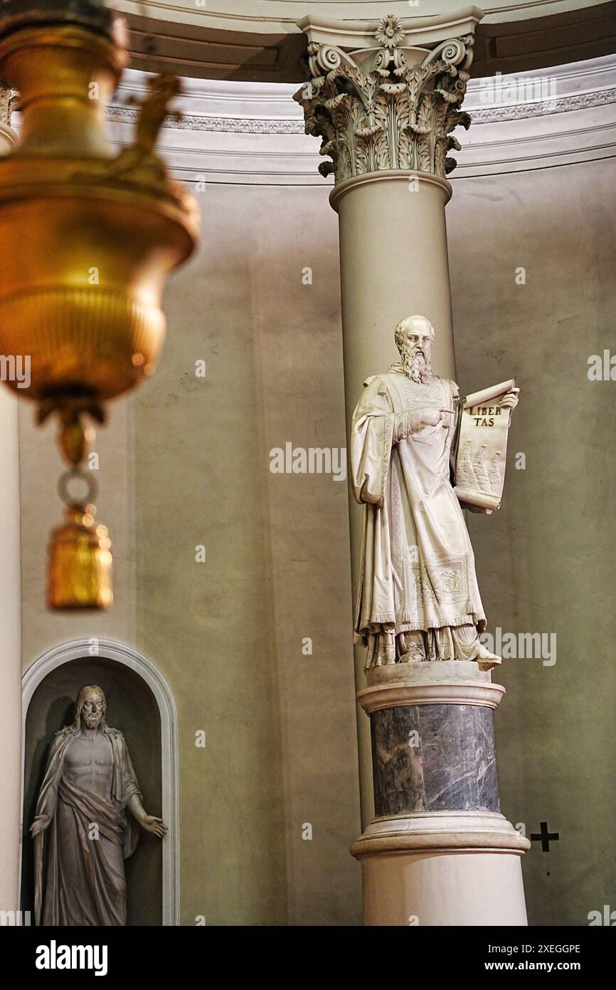 Catholic Basilica of San Marino with St. Marinus Stock Photo - Alamy