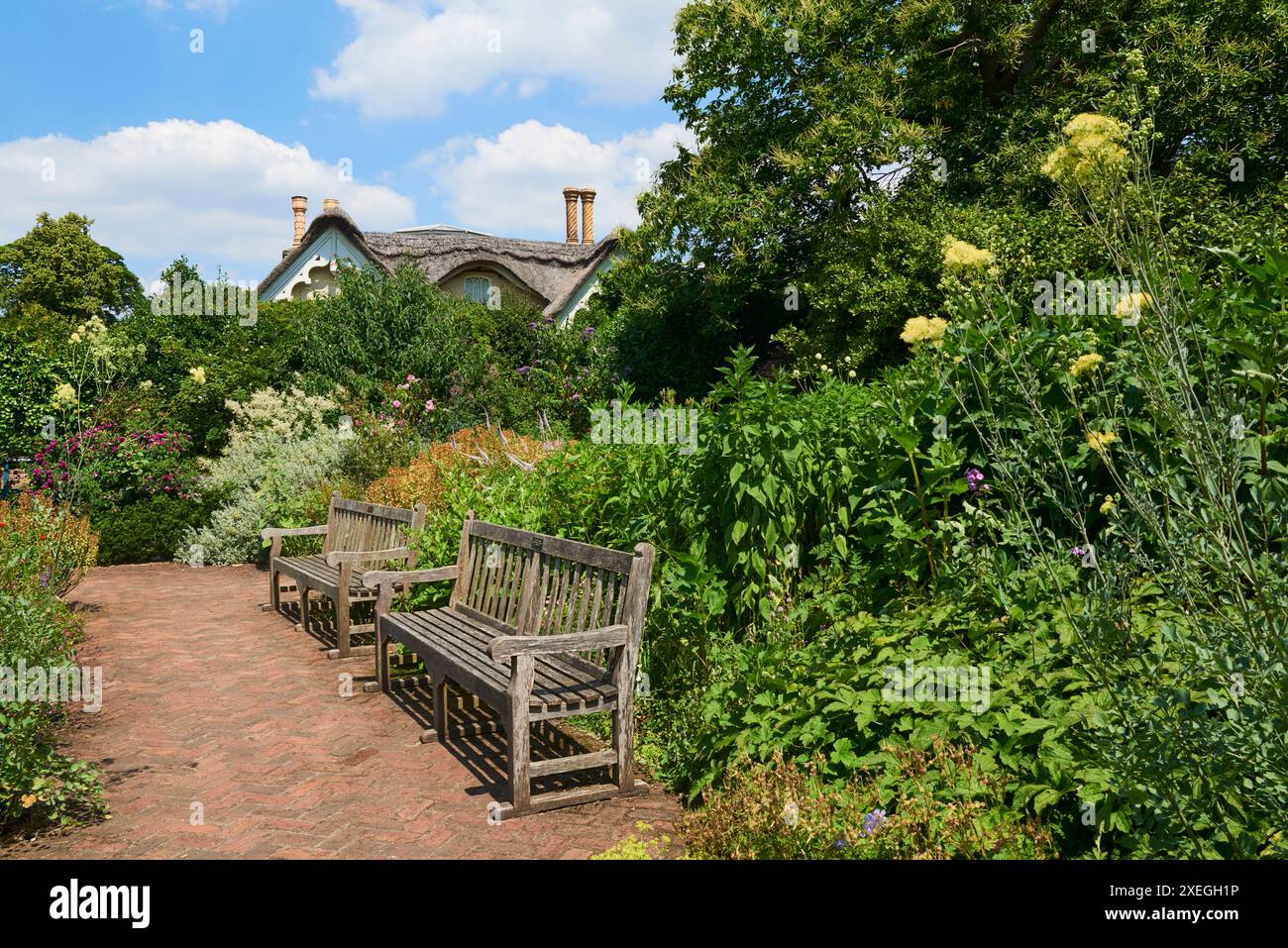 English cottage gardens hi-res stock photography and images - Alamy