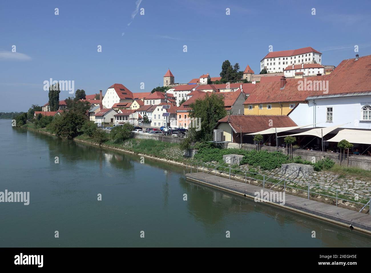 Ptuj on the Drava in Slovenia Stock Photo - Alamy