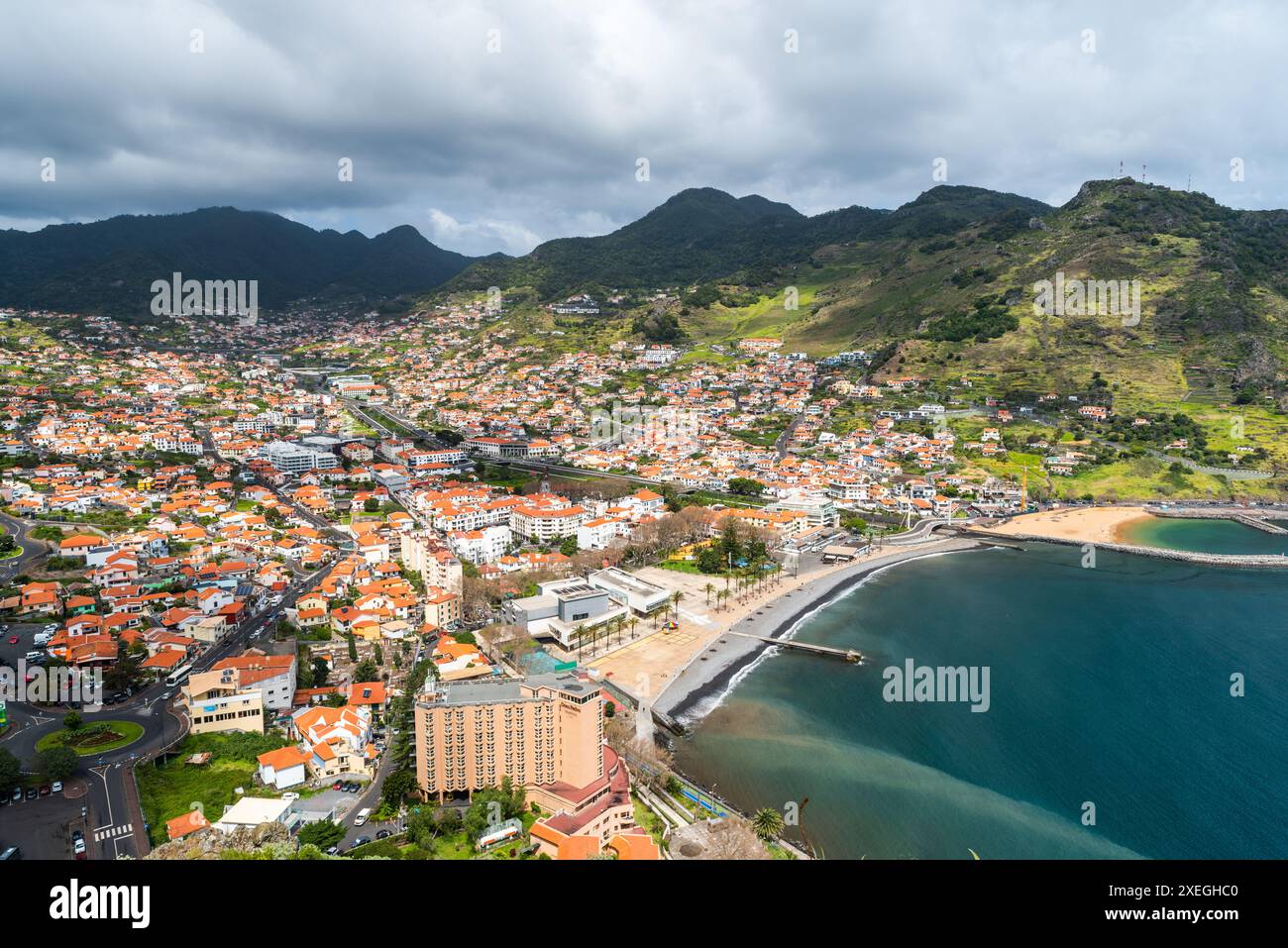 Aerial view tropical coastal hi-res stock photography and images - Alamy