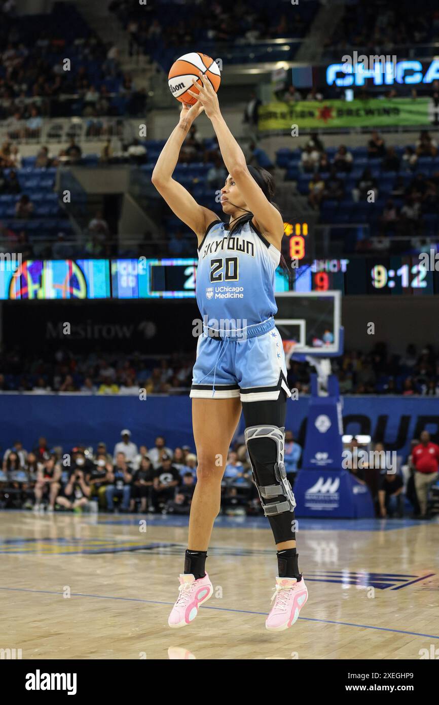 Chicago, USA. 27th June, 2024. Chicago, USA, June 27, 2024: Isabelle ...