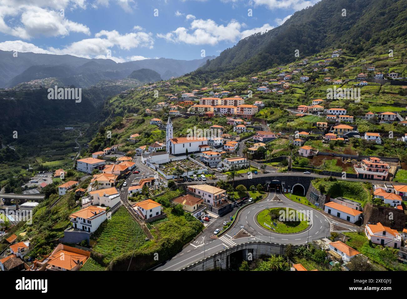 Aerial view small seaside hi-res stock photography and images - Alamy