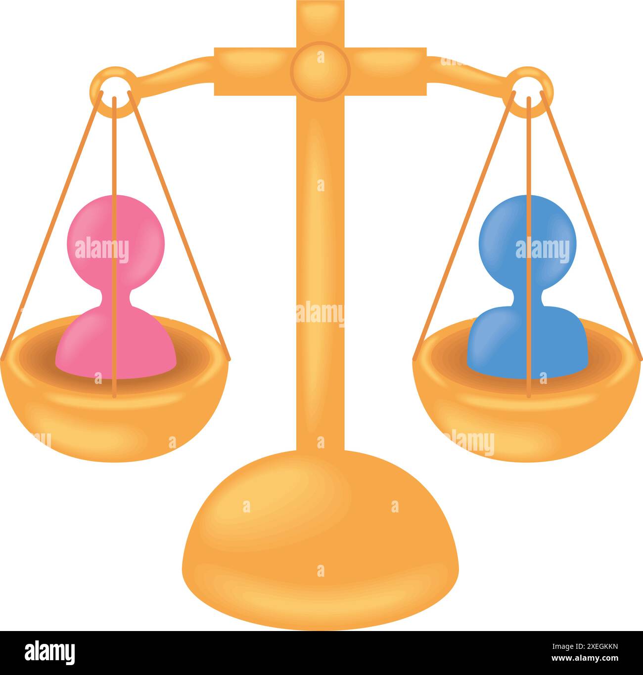 Business gender gap inequality vector hi-res stock photography and ...